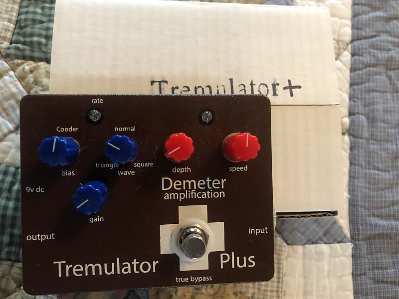 Demeter Tremulator Plus True Bypass Brown | Reverb