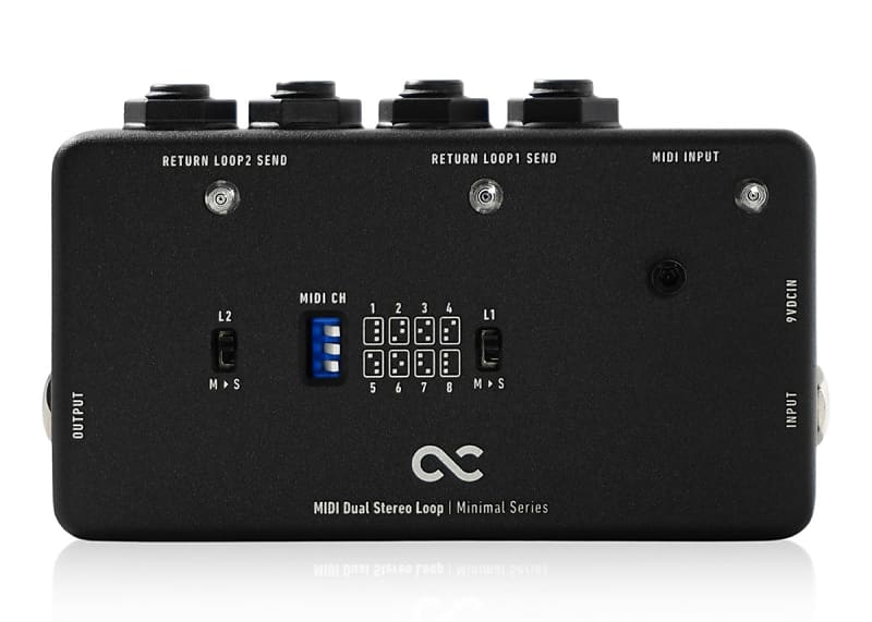 One Control Minimal Series MIDI Dual Stereo Loop Switchers | Reverb