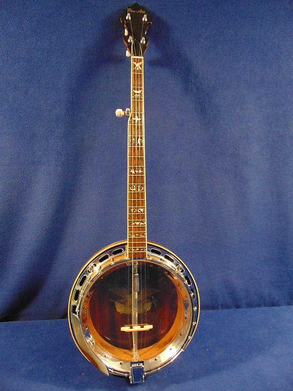 Pro-Axe 5 String Resonator Banjo 1990's Natural | Reverb