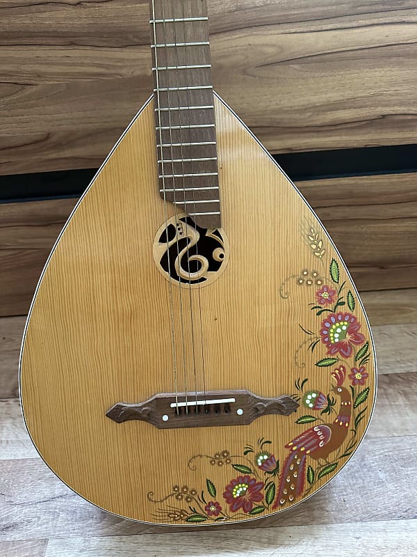 Kobza 6 String Acoustic Guitar Vihuela Ukrainian Folk | Reverb