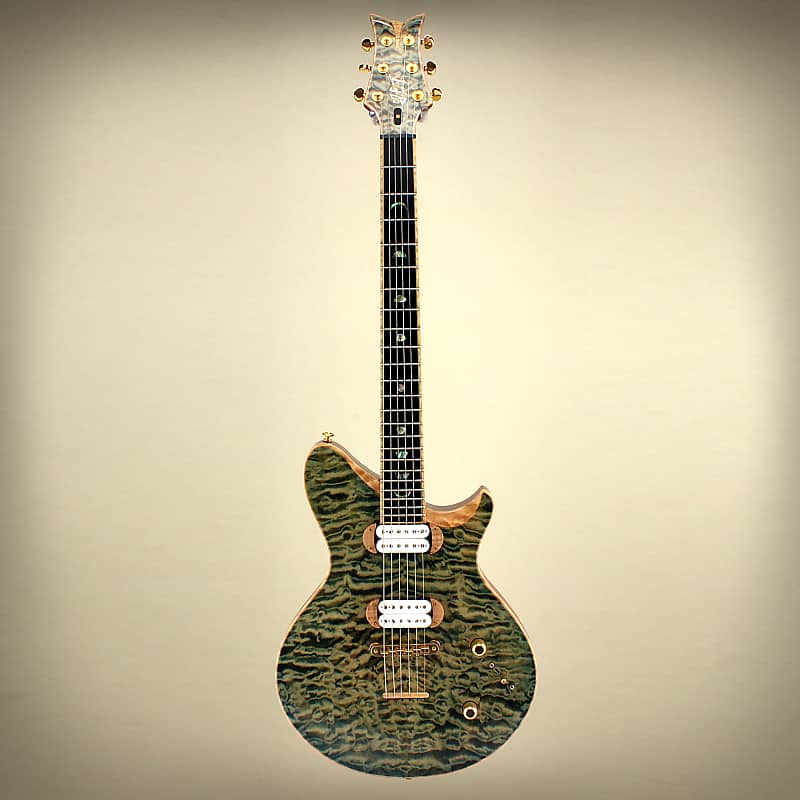 JET Earlewood 295 Green - Handmade By Jeffrey Terwilliger | Reverb