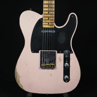 Fender Custom Shop 1952 Telecaster Heavy Relic Shell Pink | Reverb