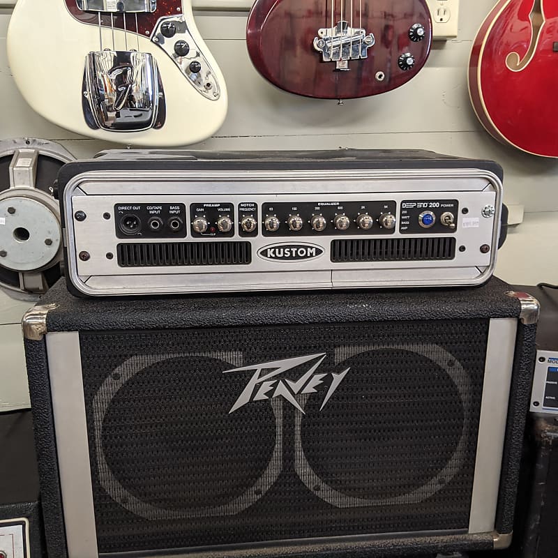 Kustom Deep End 200 Bass Head | Reverb