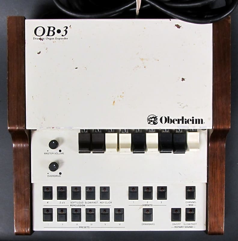 Used Oberheim OB-3 Drawbar Organ Expander VGC | Reverb
