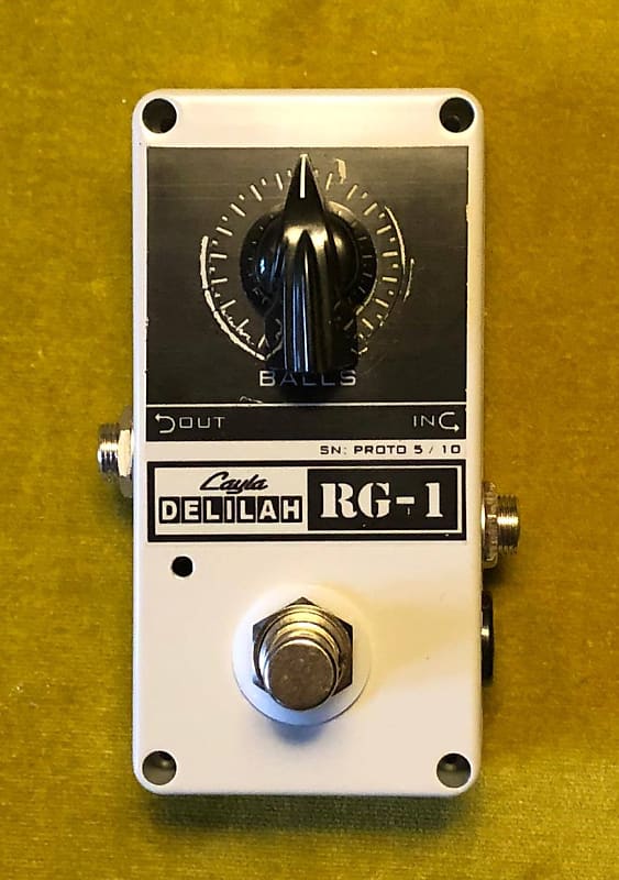 Layla Delilah RG-1 (Dallas Rangemaster clone) 2018 grey/black | Reverb