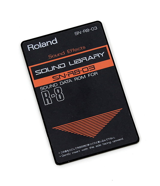 Roland Sound Effects card for the R-8 | Reverb