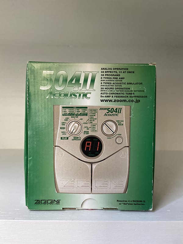 Zoom 504 II Acoustic | Reverb