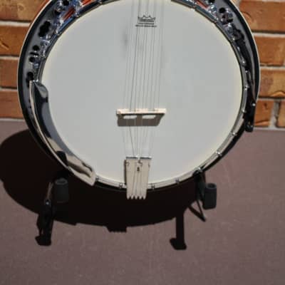 Mastercraft 5-String Burled Maple Resonator Banjo with | Reverb
