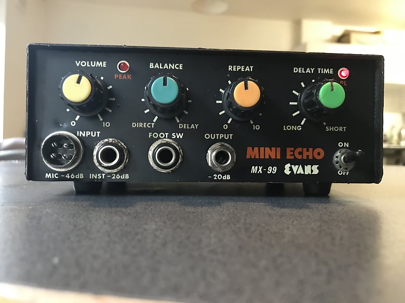 Evans Mini Echo MX-99 vintage BBD delay | Reverb