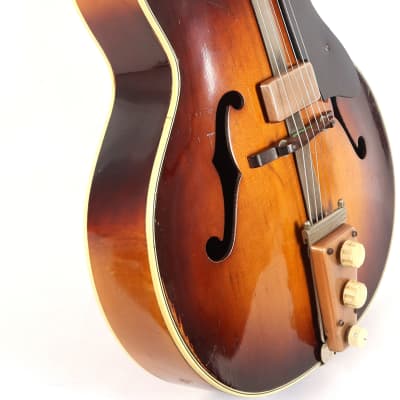 Vintage 1950s Vega Odell Duo-Tron E-202 Archtop Hollowbody | Reverb