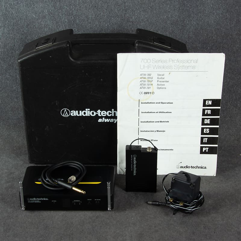 Audio Technica ATW-R700 Receiver - ATW-T701 UHF Transmitter - | Reverb