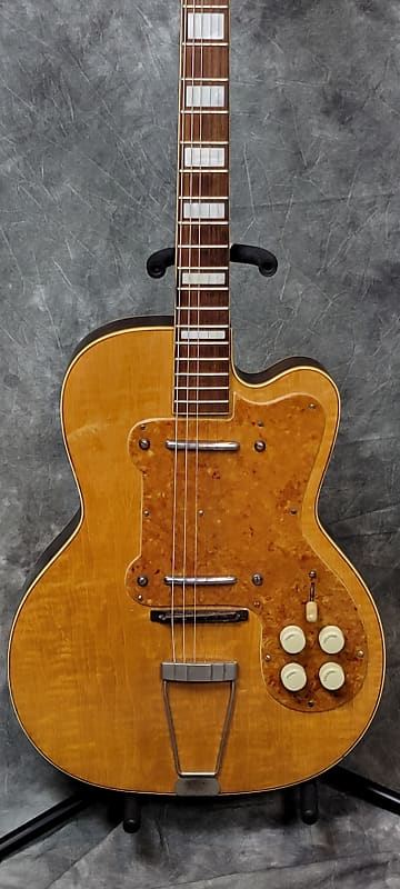 GORGEOUS 1959 Kay Thin Twin Jimmy Reed Flame Maple Beauty! | Reverb