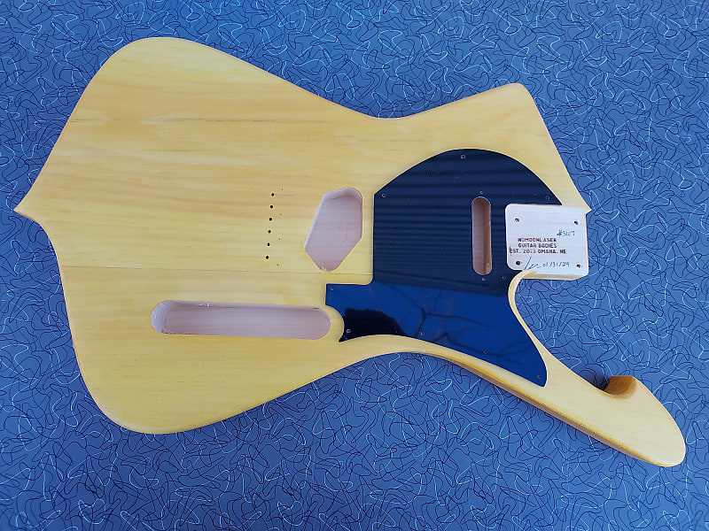 Guitar Body Iceman/Telecaster Hybrid Style Nitro Finish | Reverb