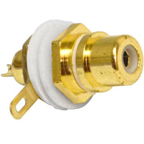 Seismic Audio SAPT230 Gold-Plated Female RCA Chassis | Reverb España