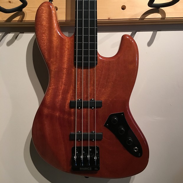 Custom Fretless Jazz Bass with Moses Graphite Neck | Reverb