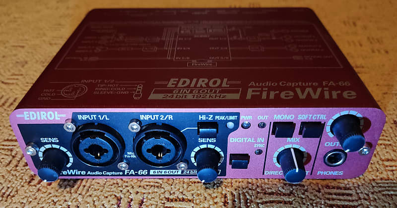 Roland Edirol FA-66 Interface / FireWire / 2009 | Reverb