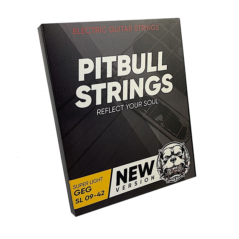 Premium Electric Guitar Strings 09-42 - Pitbull Strings | Reverb UK