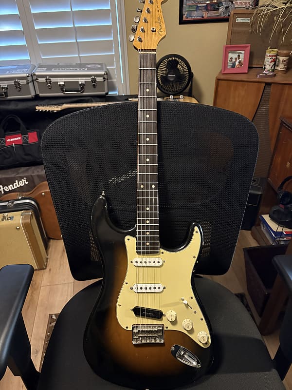 Warmoth strat 1980s - Sunburst | Reverb