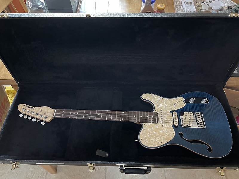 Robin Rawhide hollow 2007 Transparent blue | Reverb