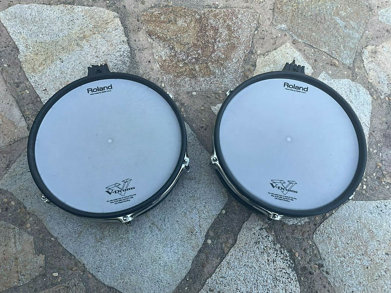 TWO Roland PD-125 BK 12" Mesh Head V Drum PD125 | Reverb