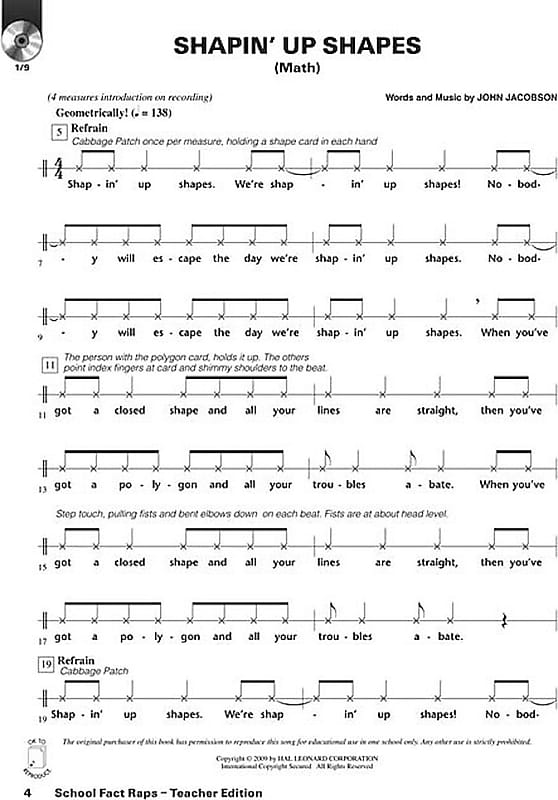 School Fact Raps - Songs and Activities for Learning Across | Reverb