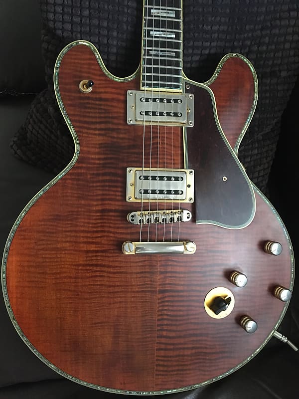 PEERLESS Firefox Custom LVS hollow body with gretsch pickups | Reverb
