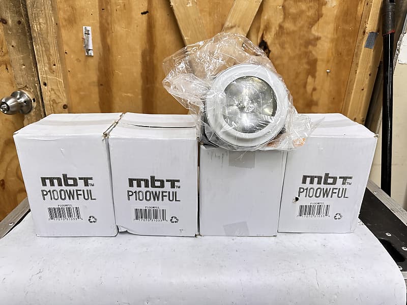MBT P100WFUL PAR36 White Pinspot Light w/4515 Pin-Beam Lamp | Reverb