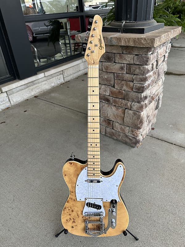Giannini Burl Top Tele w/Bigsby | Reverb