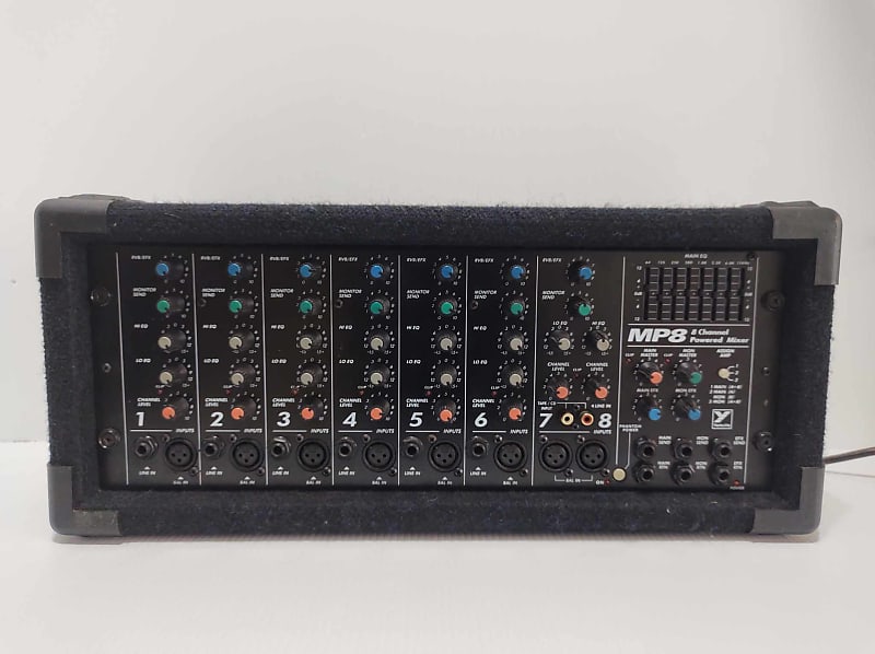 Yorkville MP8 8channel Powered Mixer - 300 Watts - Black | Reverb