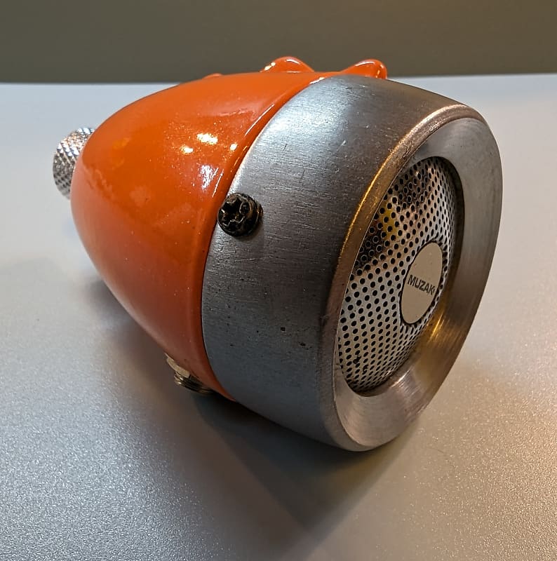 Turner Dynamic Harmonica Microphone - Orange Powder Coating | Reverb