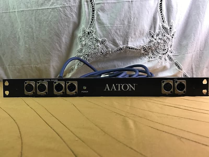 AATON Digital Audio Sound LTC Breakout Panel with 2 DB15 Male | Reverb