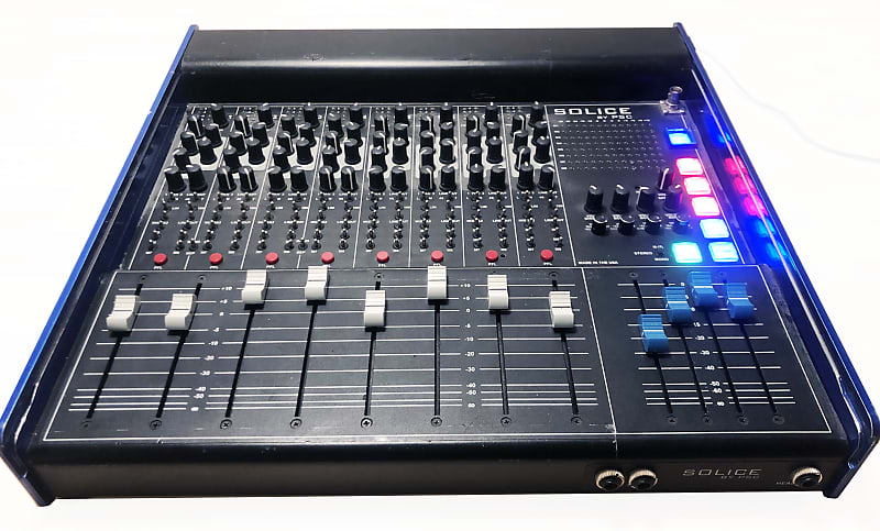 PSC Solice 8:8 channel analog location mixer (w. eq, limiter, | Reverb