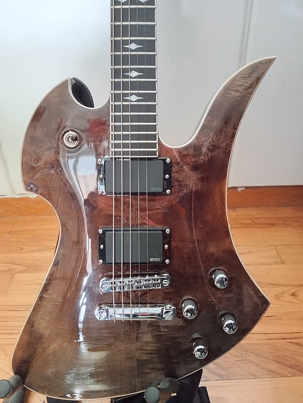 B.C. Rich Mockingbird pro X - Black burl | Reverb Canada