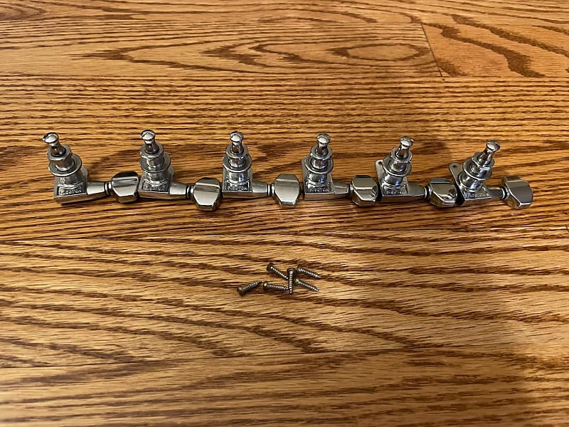 ESP / Gotoh Tuners 1987 - Chrome (6 In-Line) | Reverb UK