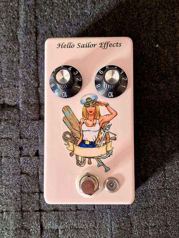 Hello Sailor Effects Silicon Rangemaster Shell Pink | Reverb