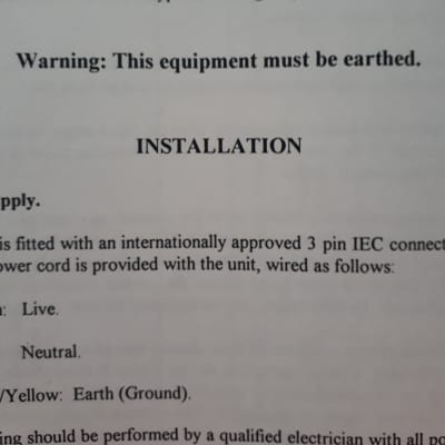 User Manual for TL Audio EQ1 Valve Equaliser 90s | Reverb Australia