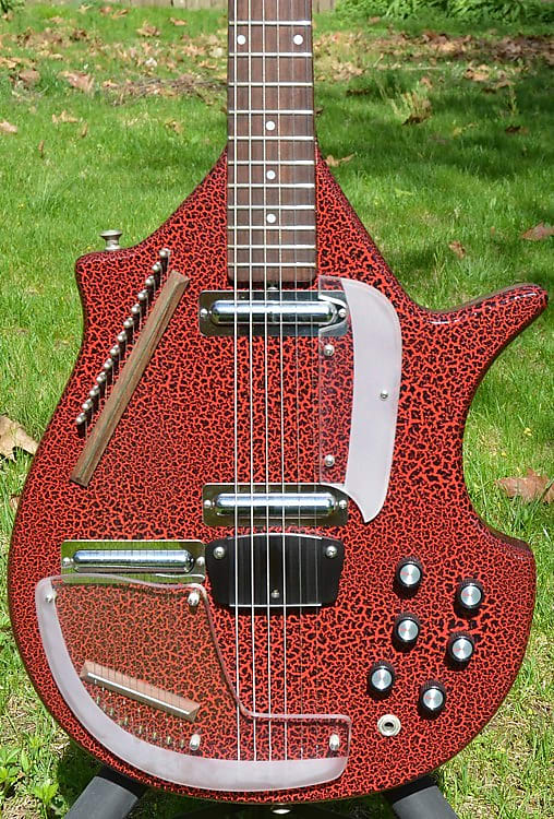 Jerry Jones Master Sitar - Excellent hard shell case - Made | Reverb