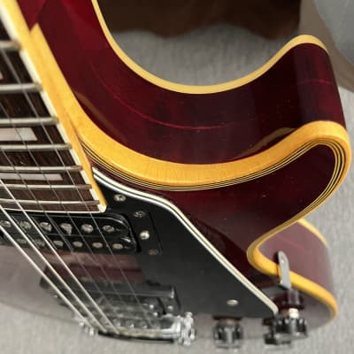 Aria Pro II - Les Paul Custom - 1970’s Wine Red | Reverb