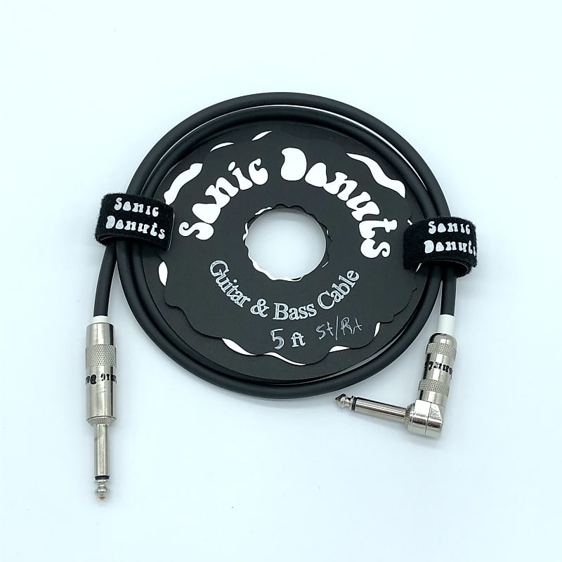 Sonic Donuts 5 Foot Cable ST-RA 2021 Black/White | Reverb Australia