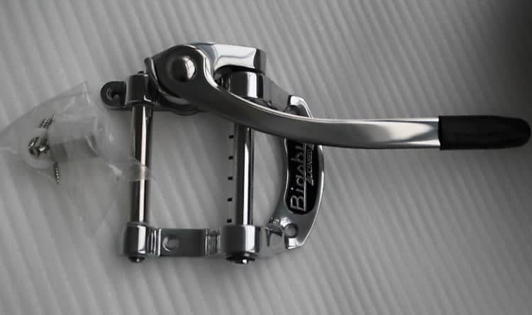 Genuine Bigsby B50 Vibrato Tailpiece Chrome Bigsby Lic for | Reverb