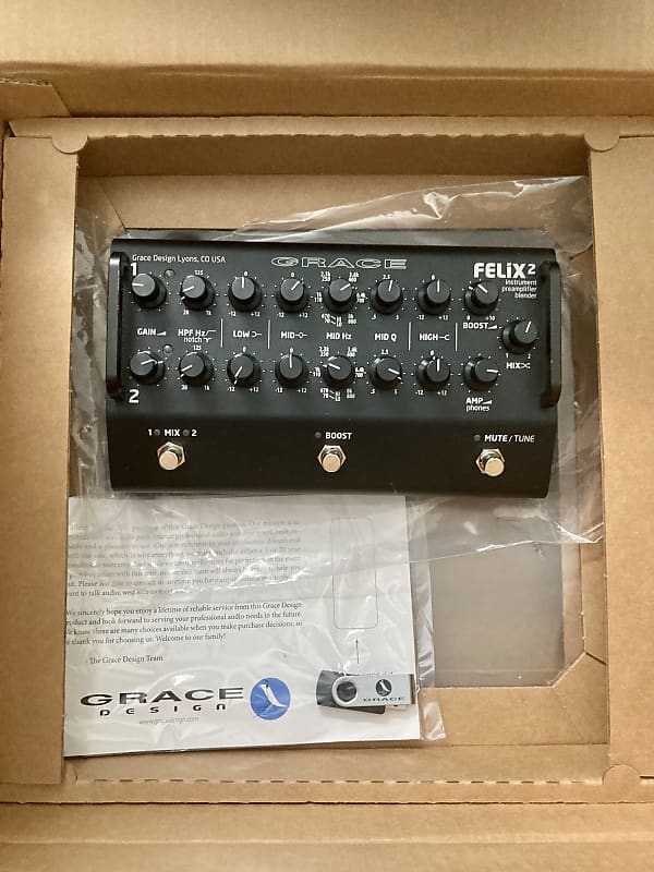 Grace Design FELiX 2 Instrument Preamplifier / Blender 2020s | Reverb