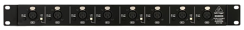 Behringer Ultralink MS8000 Microphone Splitter (2-pack) | Reverb