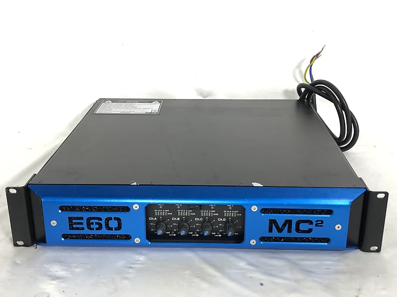 MC2 Audio E60 230V 4 Ch Power Amplifier #2793 (One) | Reverb