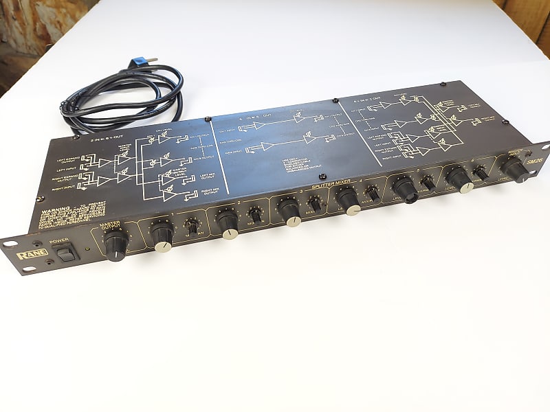 Rane SM26 Splitter Mixer Rack TESTED | Reverb