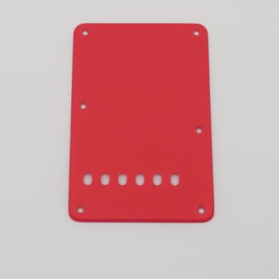 8 hole metallic red acrylic lefthand pickguard & | Reverb Deutschland