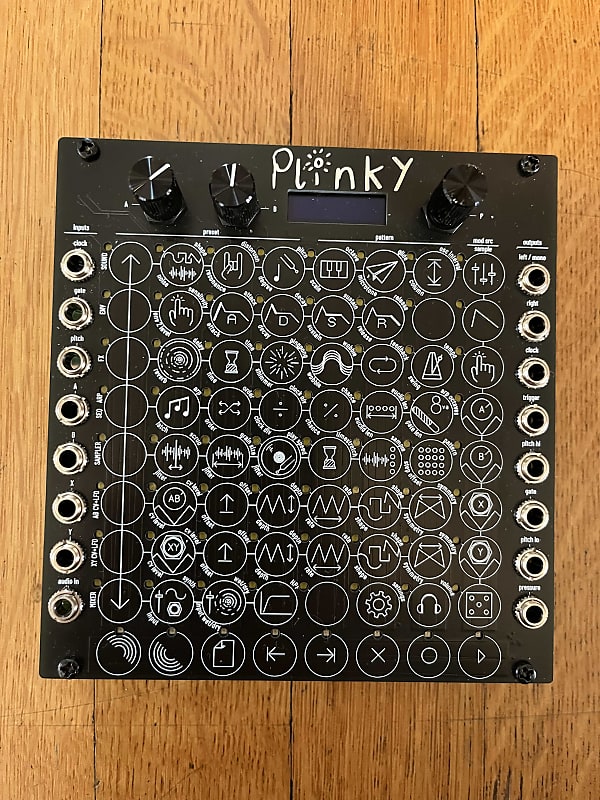 Plinky V3 Polyphonic Touch Synthesizer 2024 - Black | Reverb