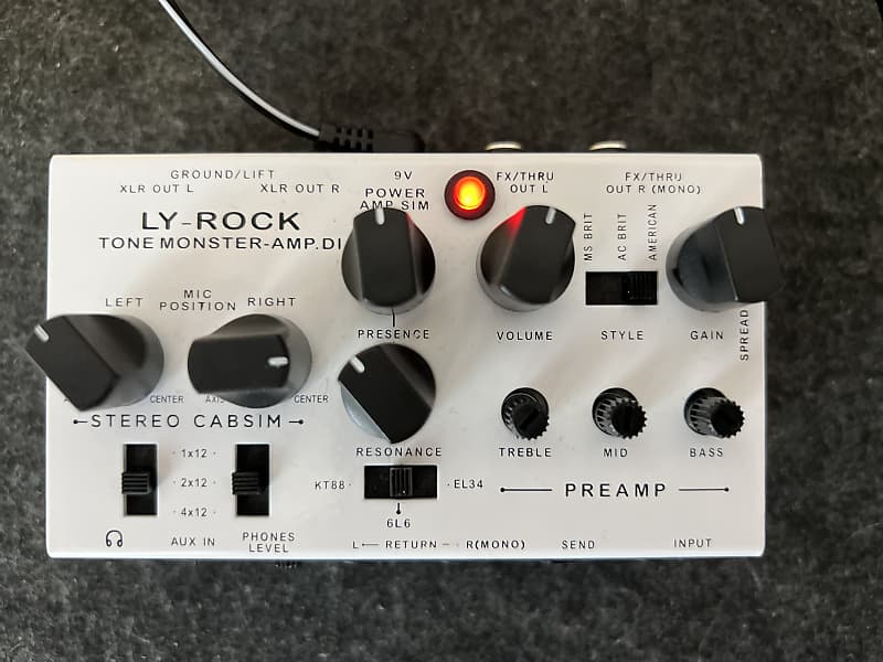 Ly Rock Tone Monster (Simplifier Clone) 2022 - White | Reverb