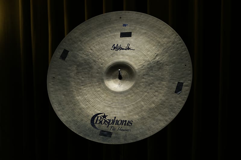 PRE SPLIT Bosphorus JEFF HAMILTON the hammer Ride 20" | Reverb