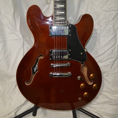 Zim-Gar Vintage Japanese 1960's Hollow body Electric Guitar | Reverb