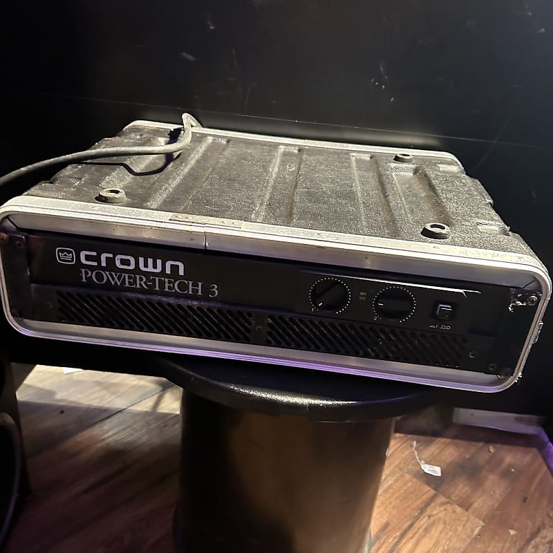 Crown Power-Tech 3 With SKB case | Reverb